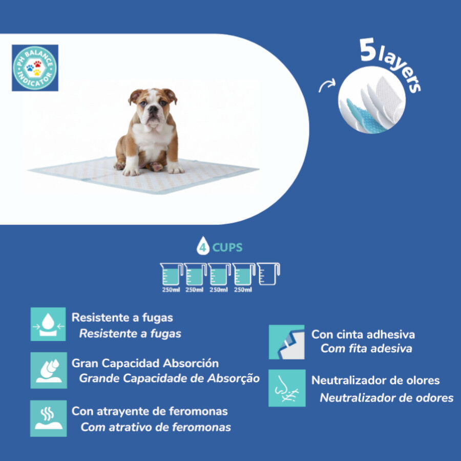 Nice Care Tapetes Higiénicos Brancos para cães | Tiendanimal