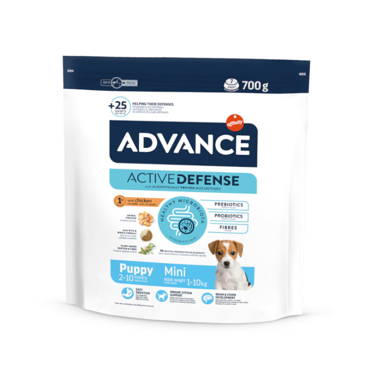 Advance Active Defense Mini Puppy Frango ração para cães | Tiendanimal