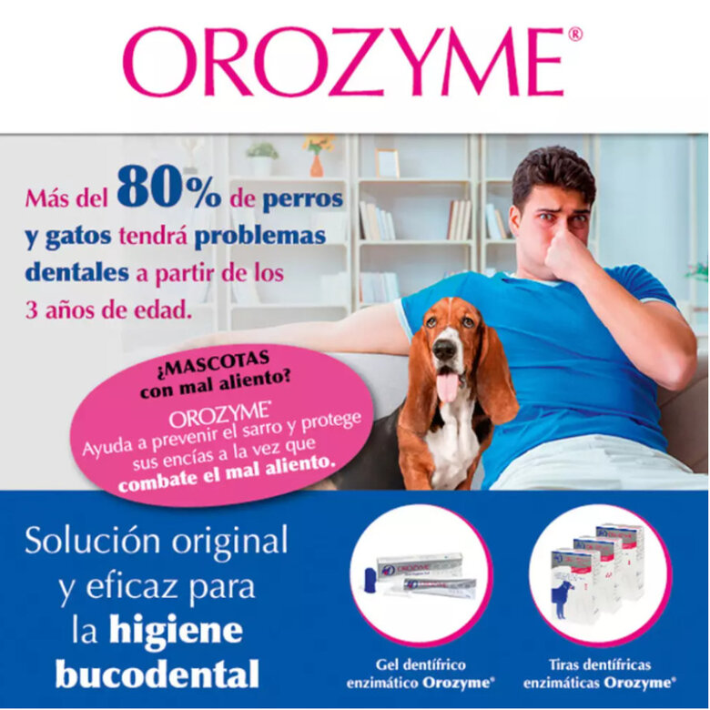 Gel dentífrico Orozyme para cães e gatos | Tiendanimal