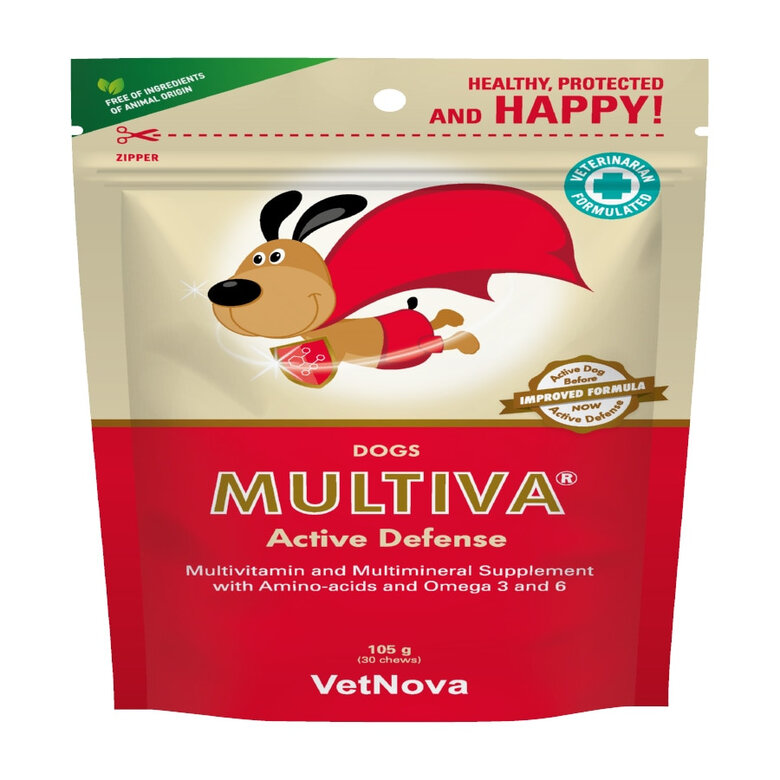 Vetnova Multiva Active Defense Multivitamínico para cães | Tiendanimal