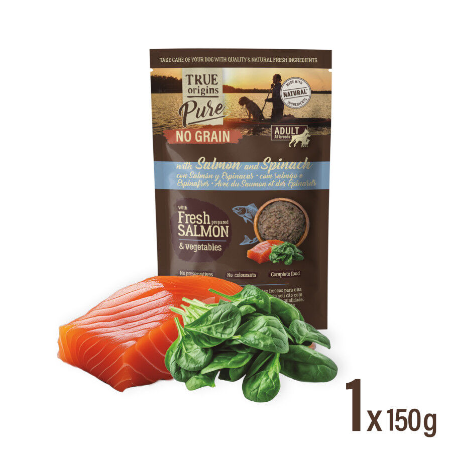 True Origins Pure Multipack Comida húmida Carne e Peixe em saquetas ...