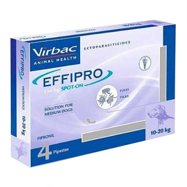 Effipro Pipetas Antiparasitárias para cães de 10-20 kg | Tiendanimal
