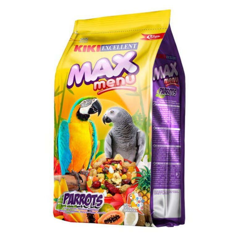 Kiki Max Menú Comida para papagaios e cotorras | Tiendanimal