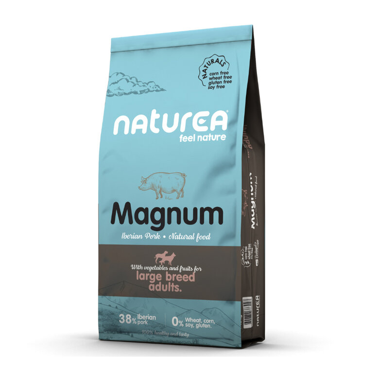 Naturea Naturals Magnum Large Breed Porco Ibérico ração para cães ...