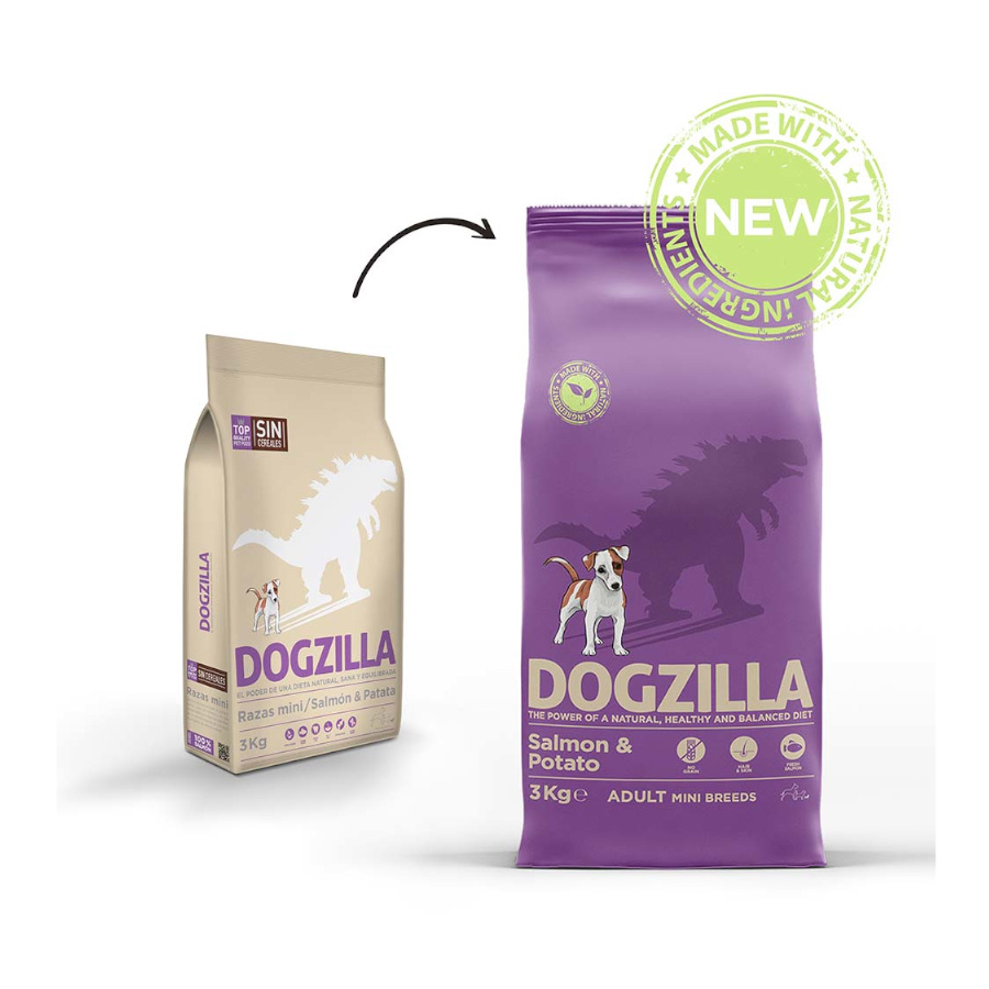 Dogzilla Grain Free Mini Salmão